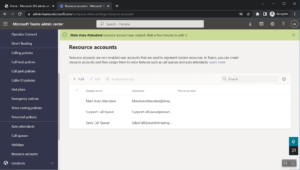 Teams’ Call Queues and Auto Attendants – Creating Resource Accounts ...