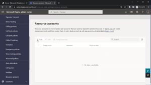 Teams’ Call Queues and Auto Attendants – Creating Resource Accounts ...