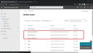 Teams’ Call Queues and Auto Attendants – Assigning the License to the ...