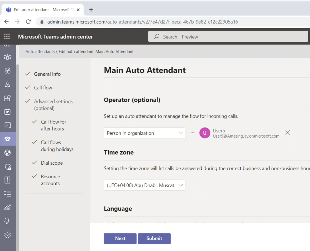 Teams’ Call Queues and Auto Attendants – Adding an operator to the Auto ...